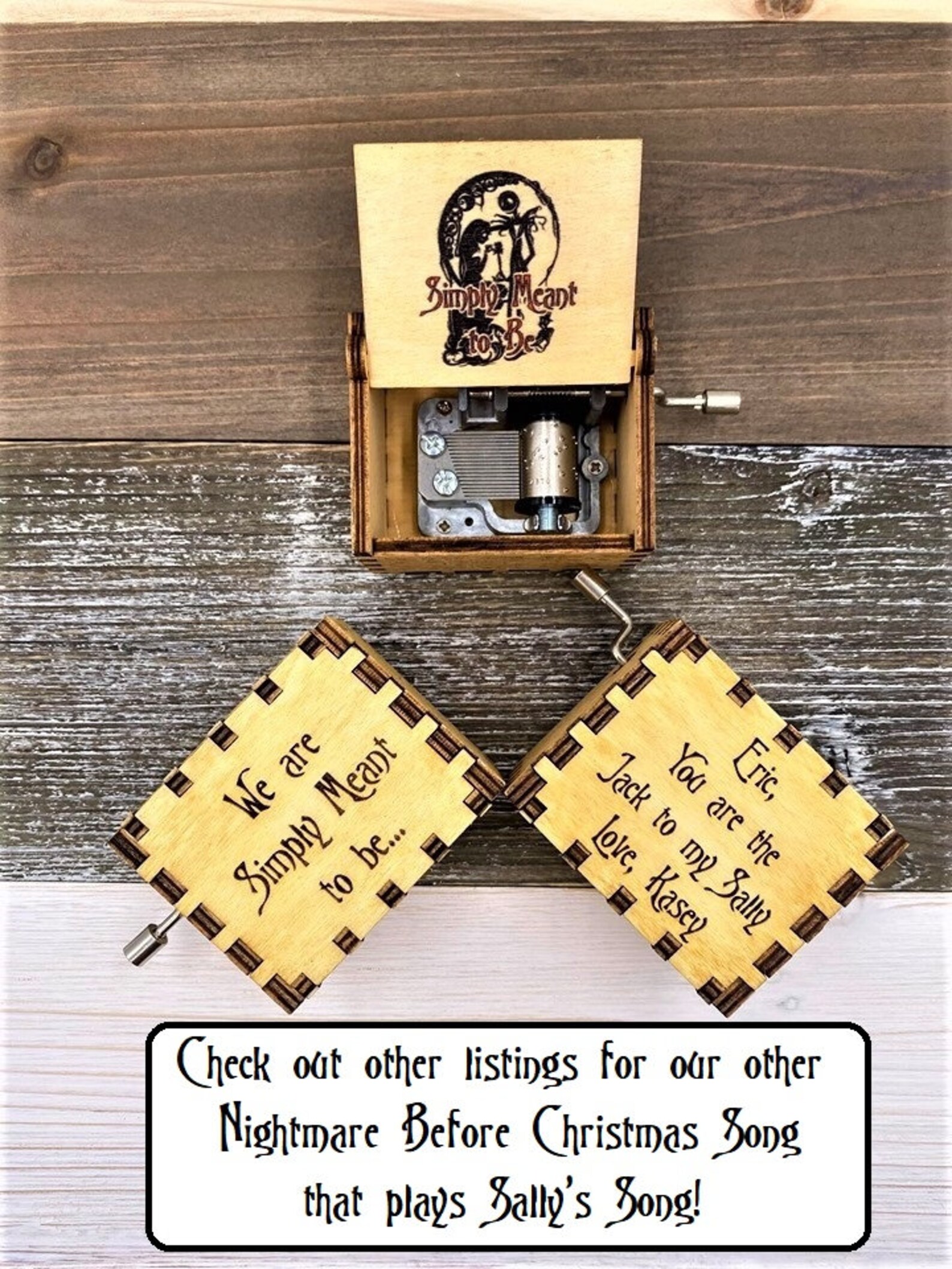 Nightmare Before Christmas Music Box This is Halloween | Etsy