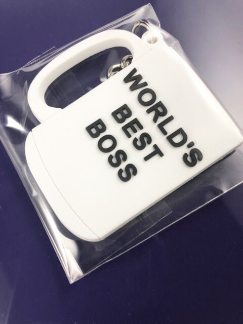 The Office Key Chain World's Best Boss Mug Keychain | Etsy