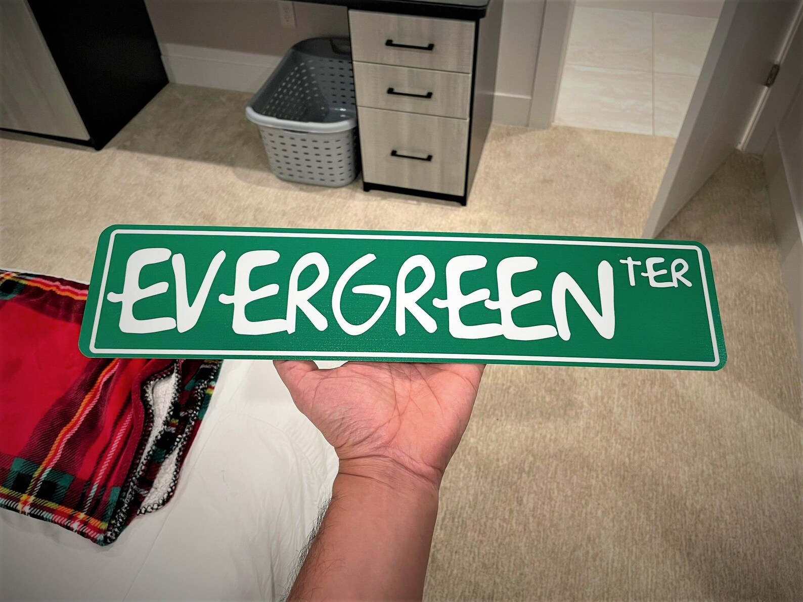 The Simpsons Street Sign the Simpsons Decor Evergreen | Etsy