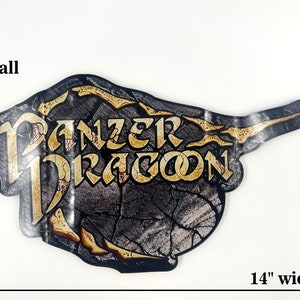 Panzer Dragoon Logo Decor - Panzer Dragoon RPG - Gamer Gifts - Gaming ...