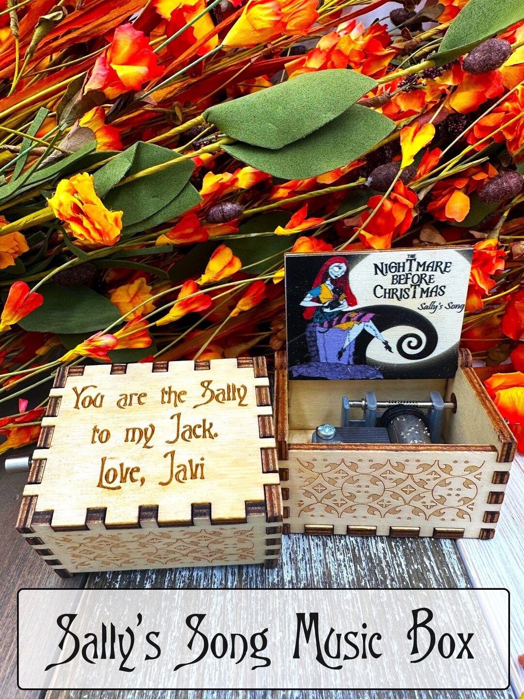 Nightmare Before Christmas Music Box Sally's Song - Etsy