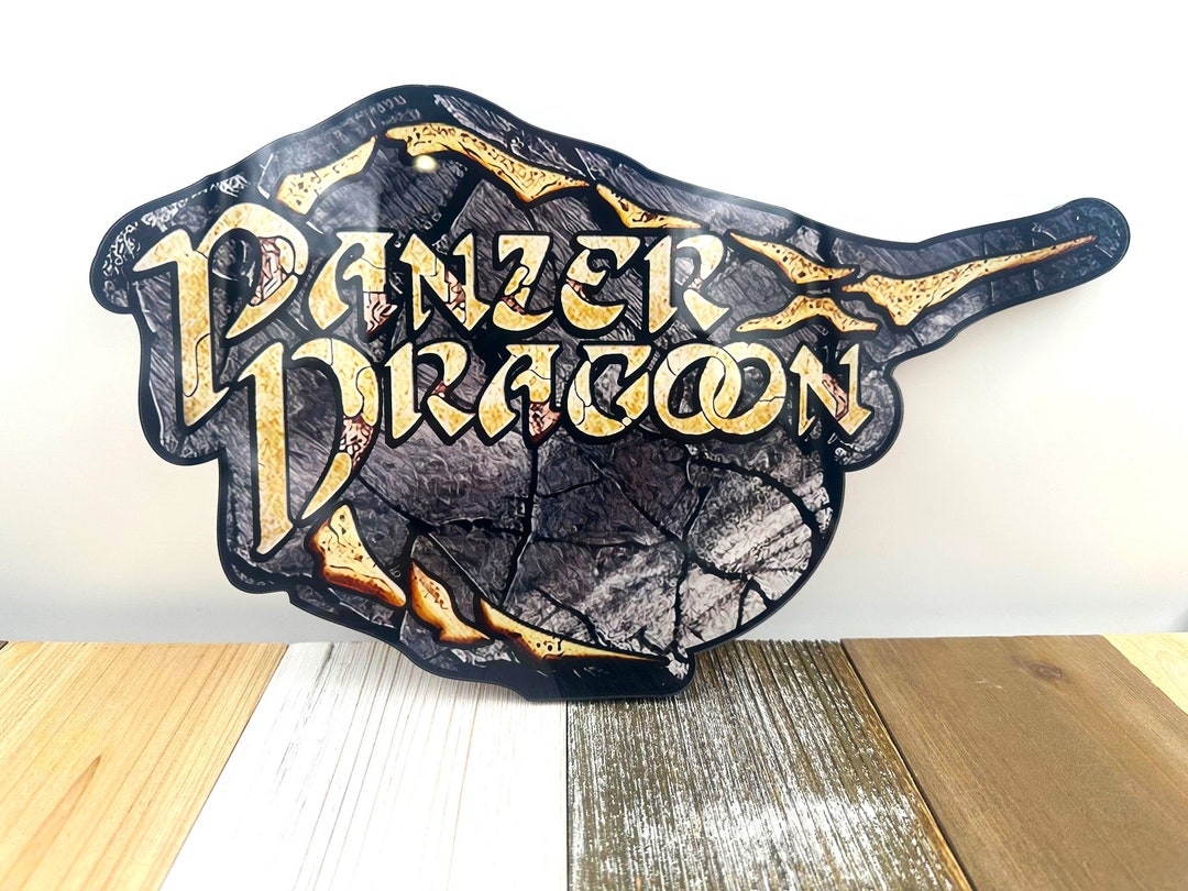 Panzer Dragoon Logo Decor - Panzer Dragoon RPG - Gamer Gifts - Gaming ...