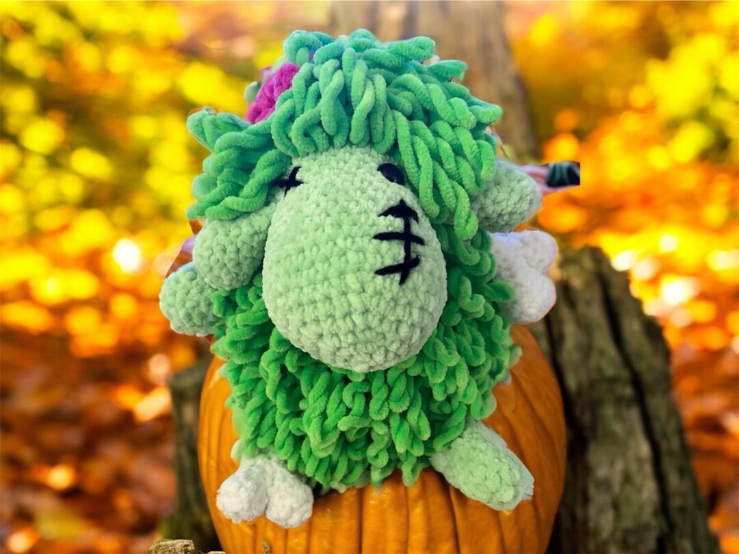 Handemade Crochet Zombie Sheep - Etsy