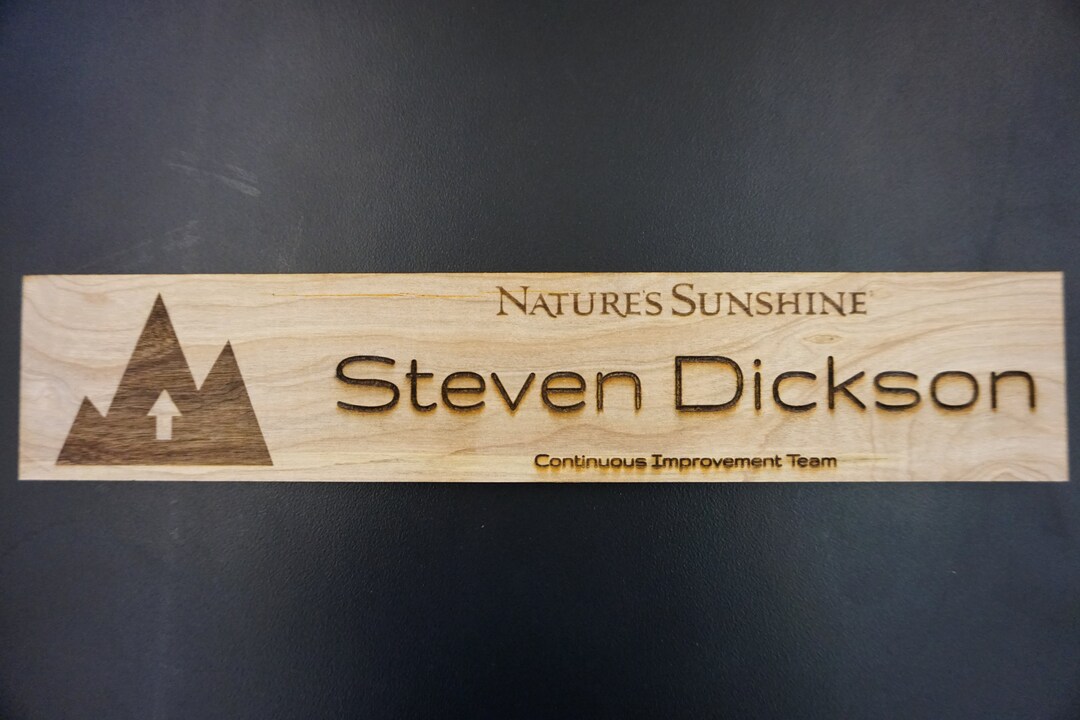 Work Name Plate - Etsy