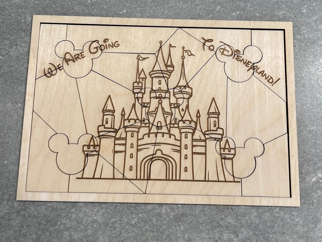 Disney Vacation Announcement Puzzle - Etsy