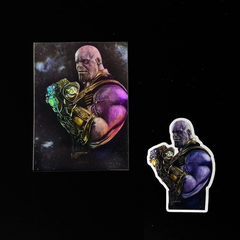 Thanos Stickers - Etsy