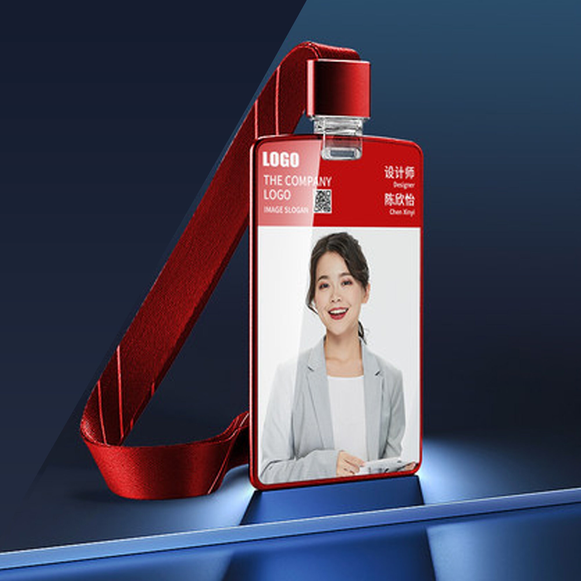 Id Card Photo ID Full Color Badges & PVC Cards Both Side | Etsy