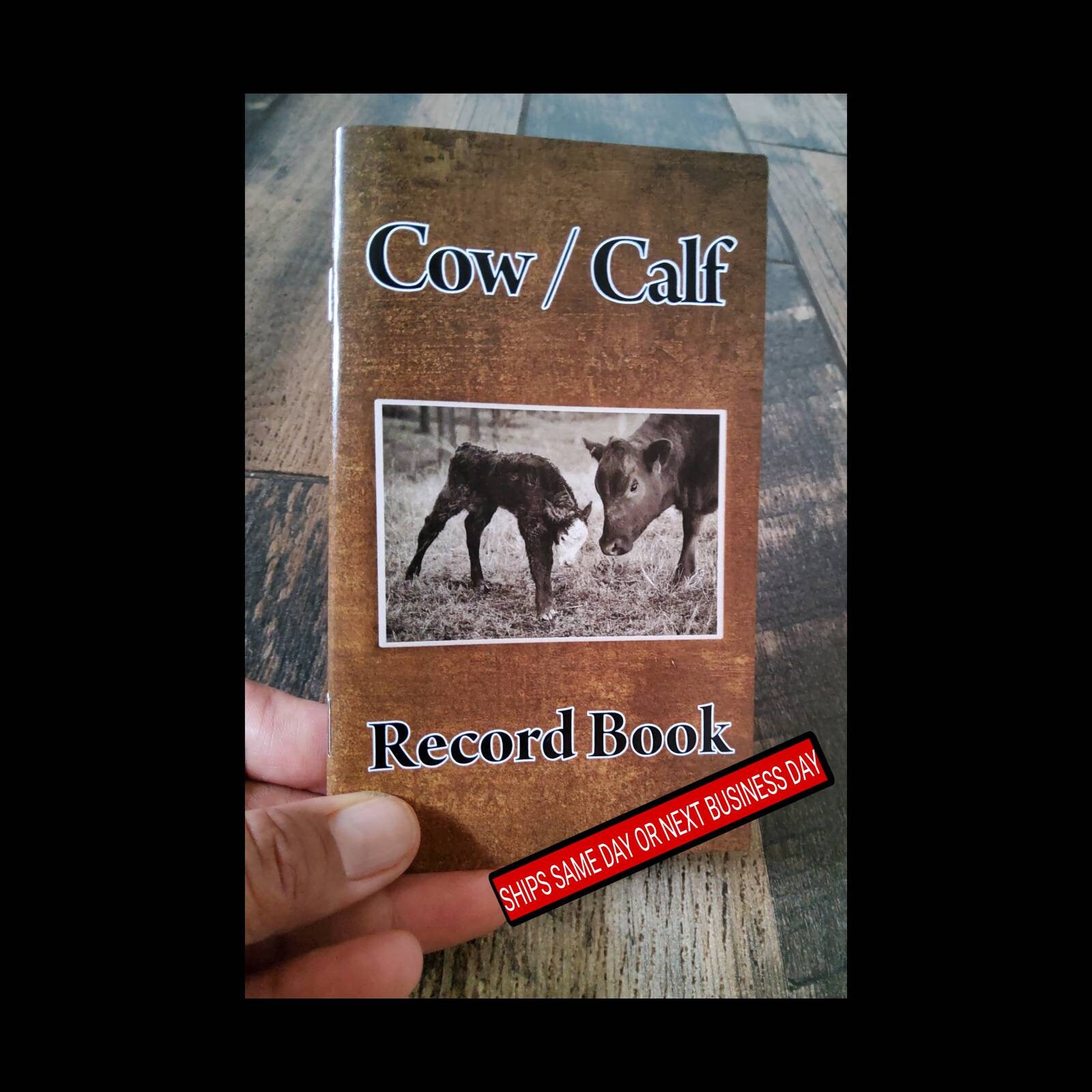 Cattle Record Book Cow Calf Log Books Cattle Log Books Farm Management ...