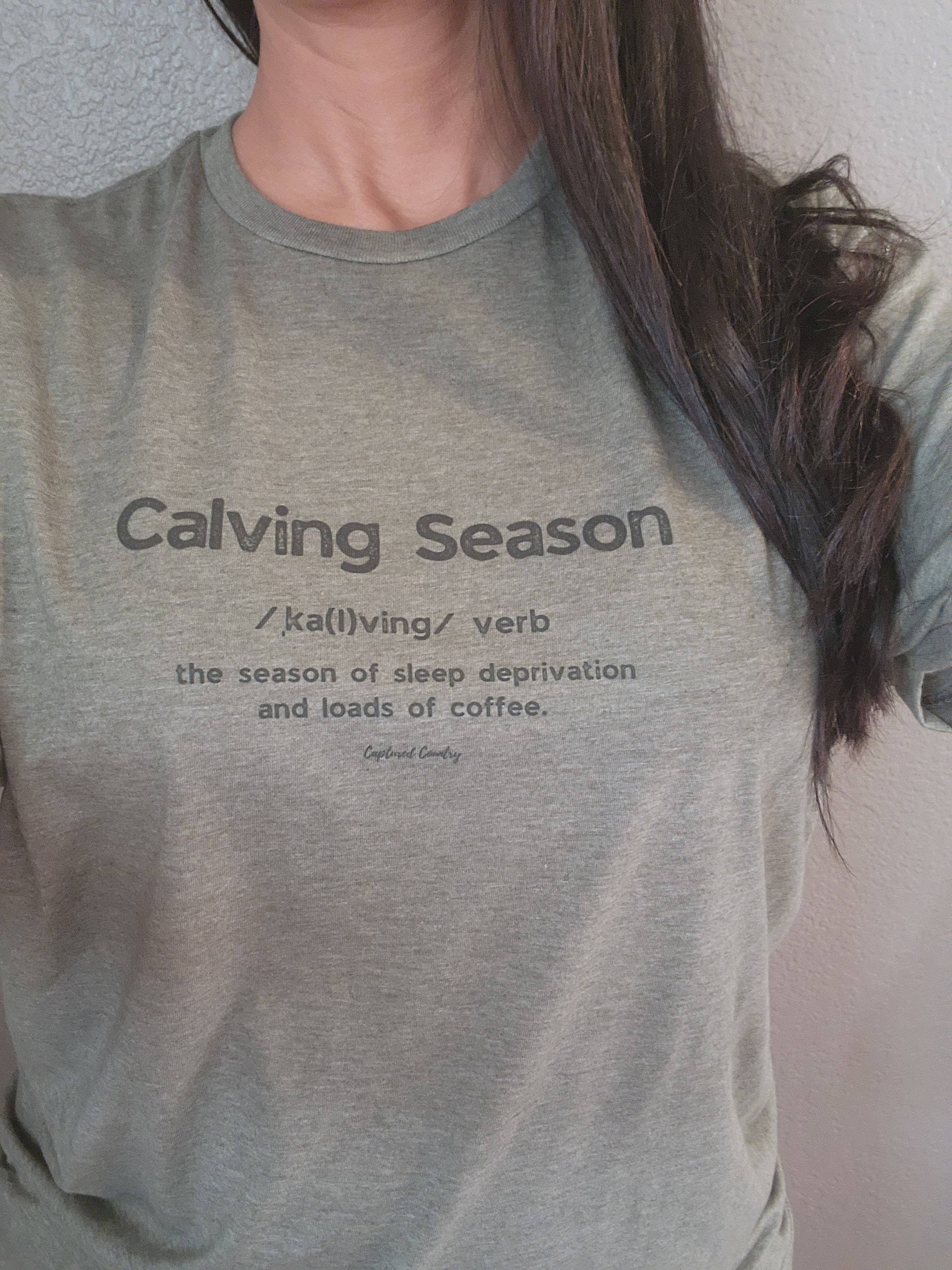 Calving Season T-shirt Cattle Cow Calf Farm Ranch Livestock Farm Life ...