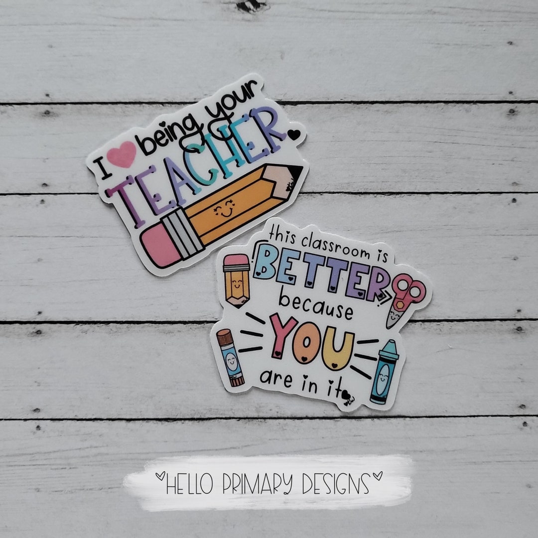 School Vinyl Stickers - Etsy