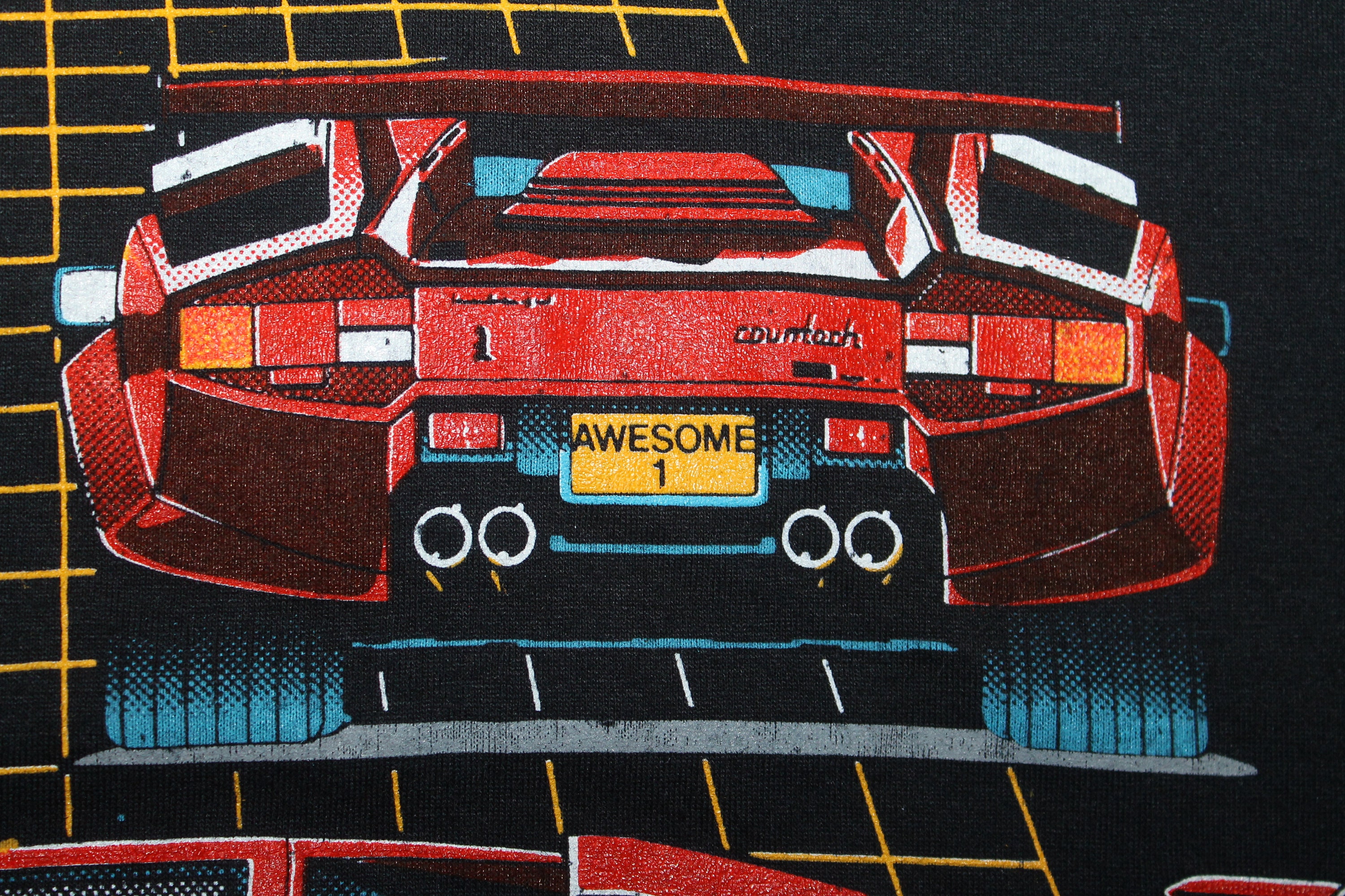 Vintage 1980s Lamborghini Countach Shirt - Etsy