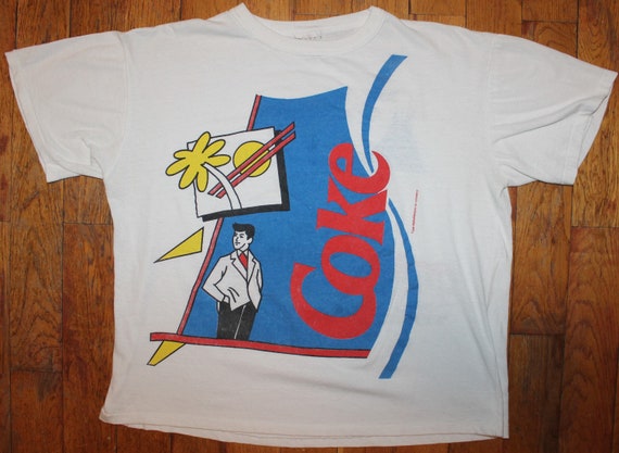 Vintage 1980-90s Coca Cola "Coke" Shirt - Gem
