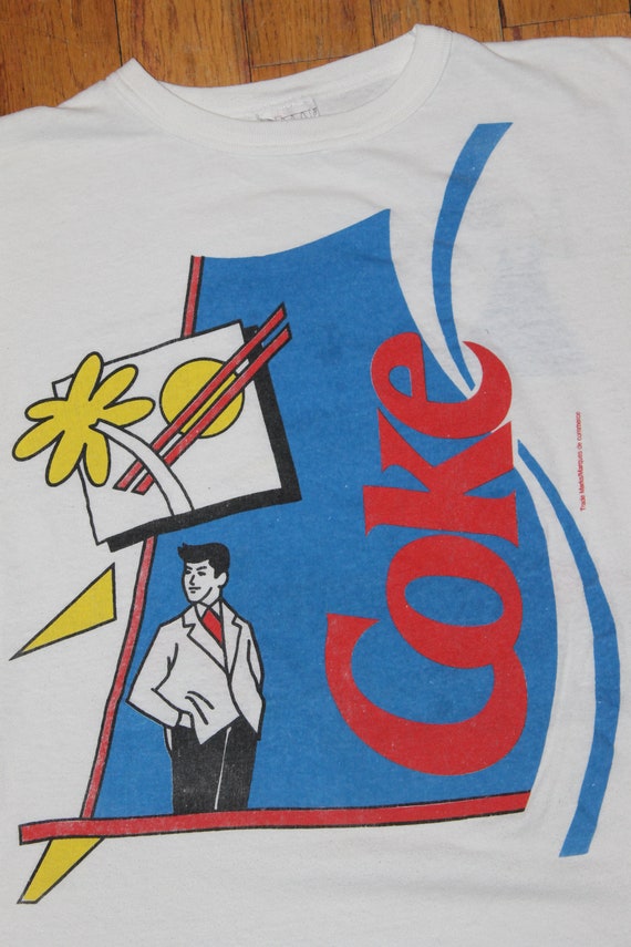 Vintage 1980-90s Coca Cola "Coke" Shirt - Gem