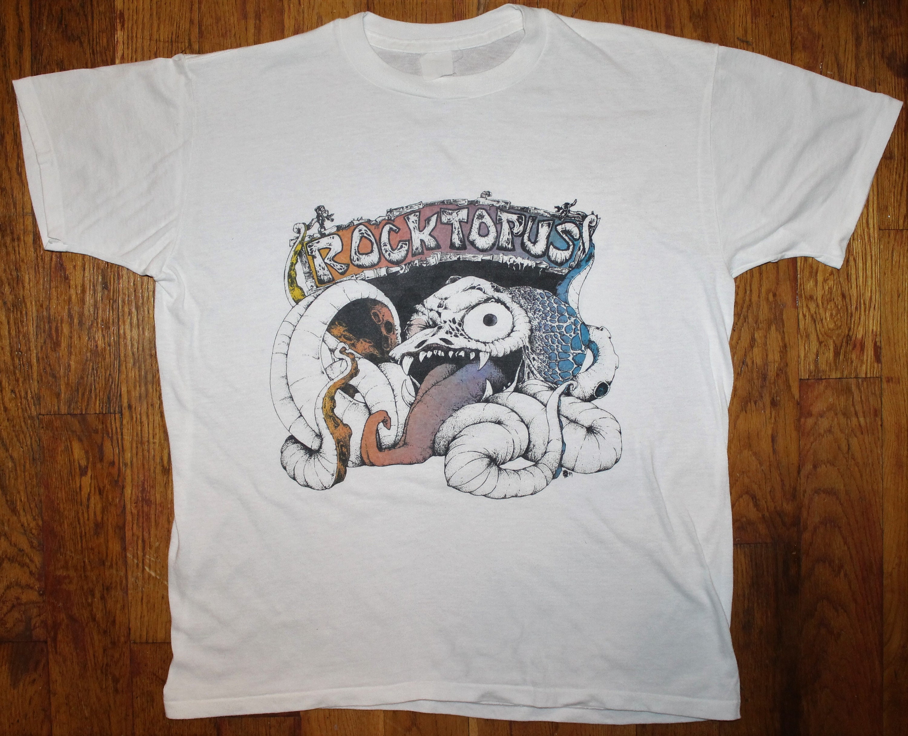 Vintage 1989 Rocktopus Toronto Punk-funk Band Shirt - Etsy