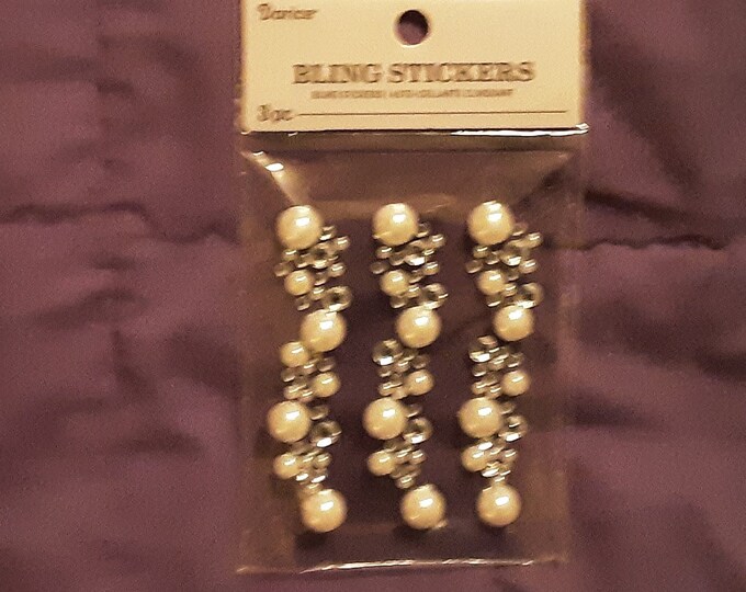 Bling Clear Rhinestone Cluster With Pearls - Etsy