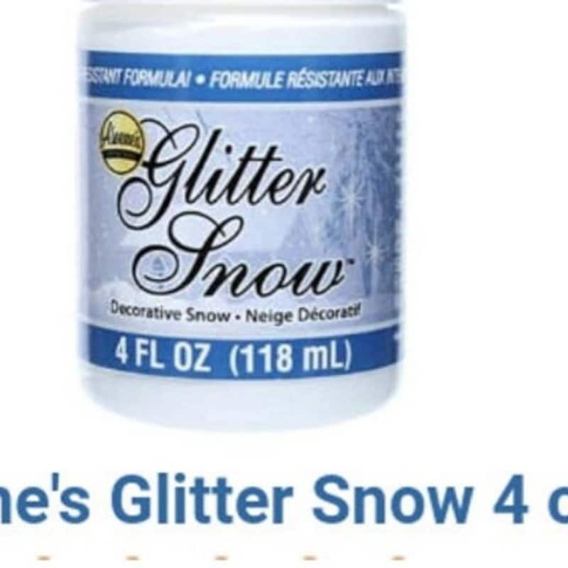Glitter Snow Globe - Etsy