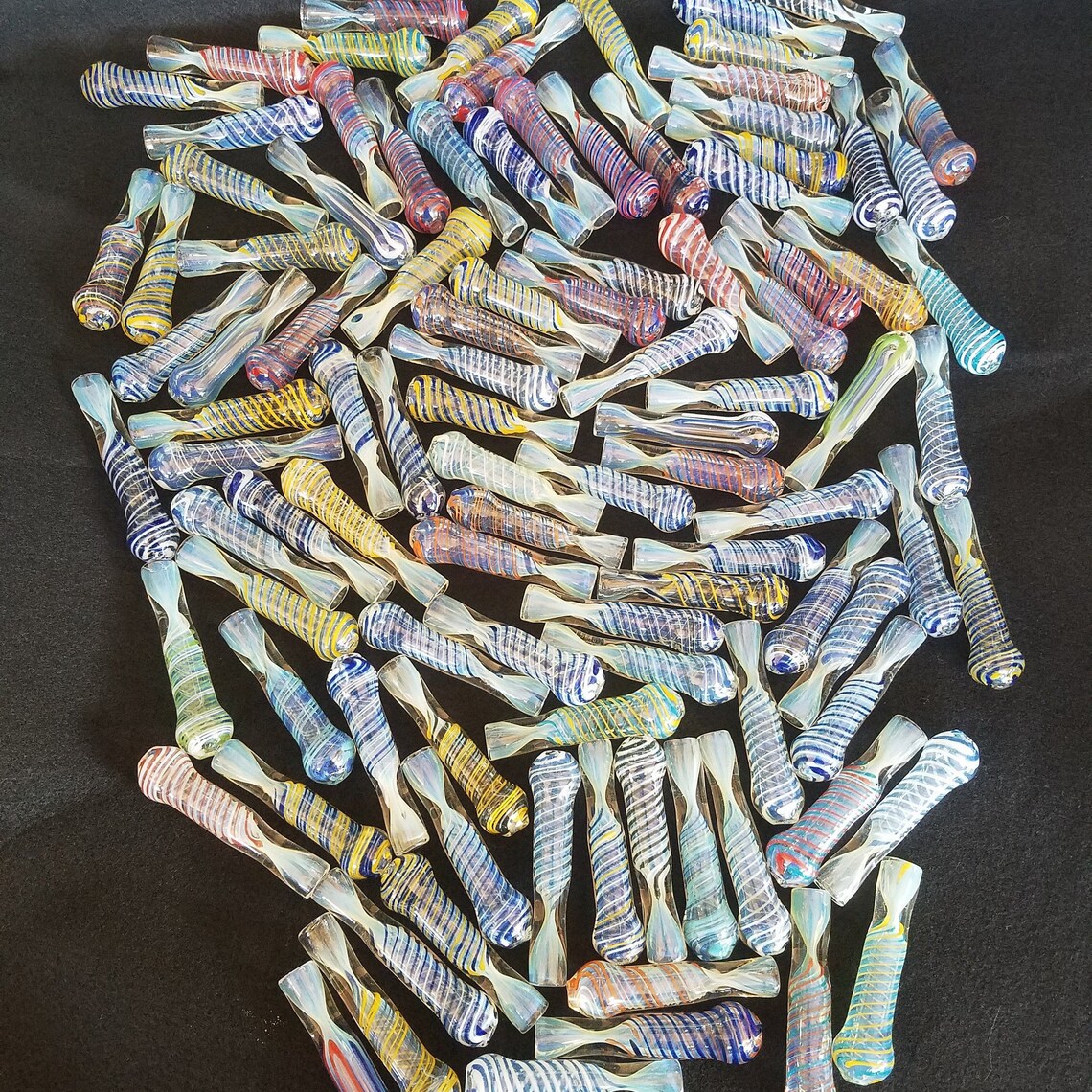 Bulk 100 Pack Handmade Chillums | Etsy