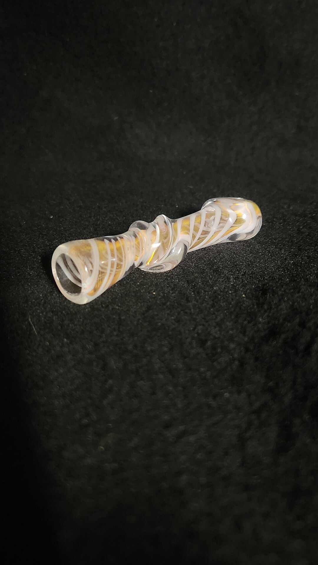 Pink Gold Fumed Twisted Chillum Pipe - Etsy