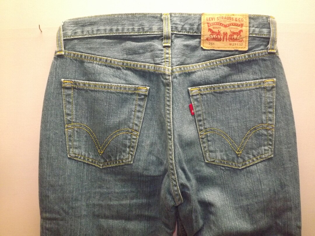 Levis 751 Vintage Jeans W 29" L32" (197) - Etsy