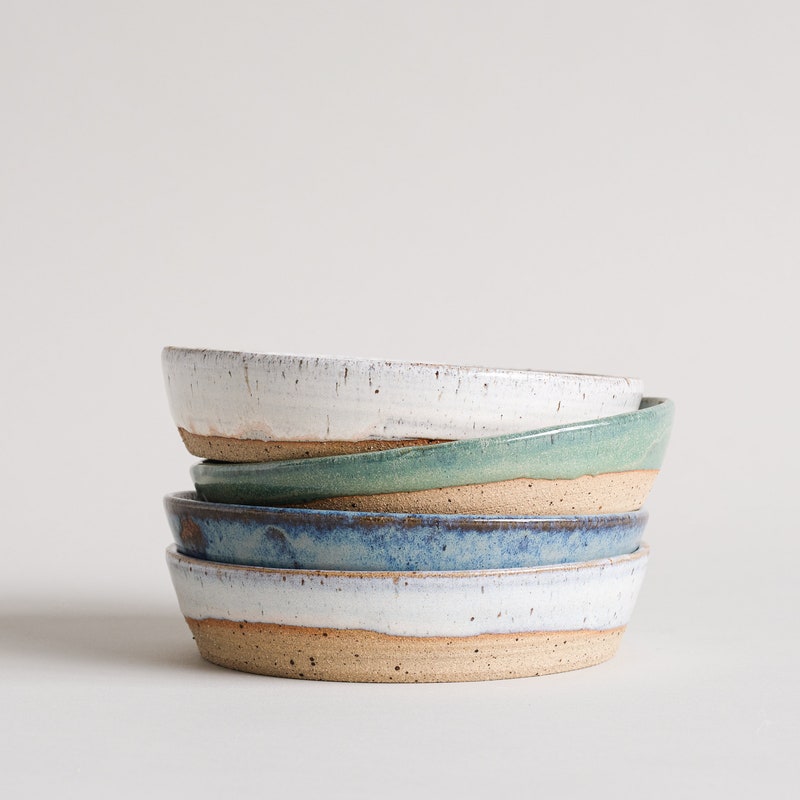 Unique Stoneware Plate - Etsy UK