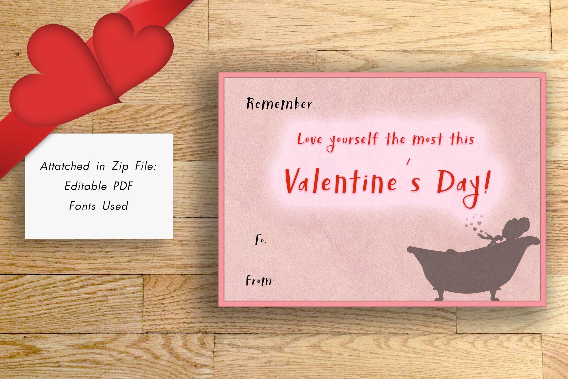 Carta di San Valentino Giorno di San Valentino Card Anti-Valentines Day ...