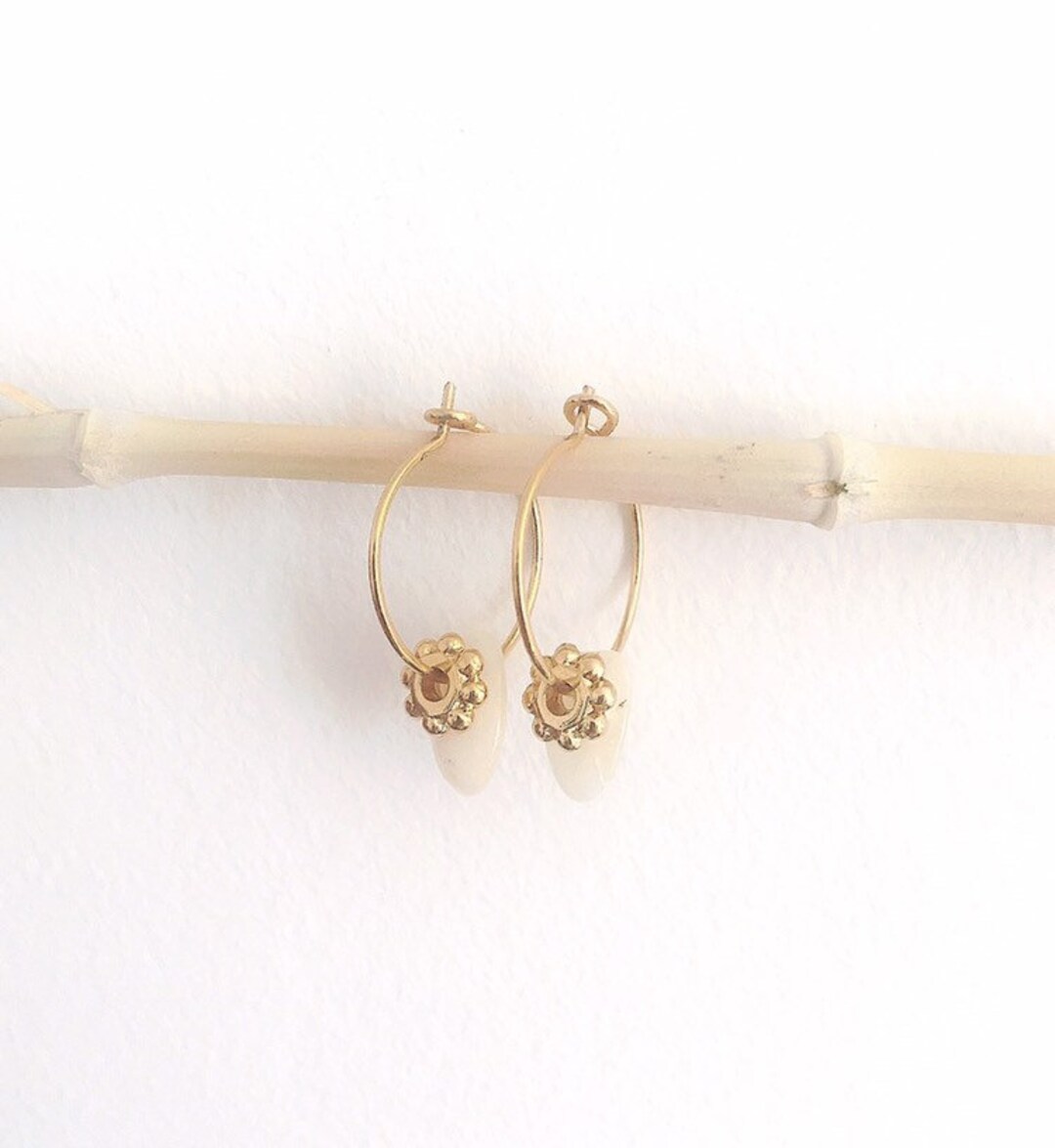 Dara Gold-plated 14K Earrings - Etsy