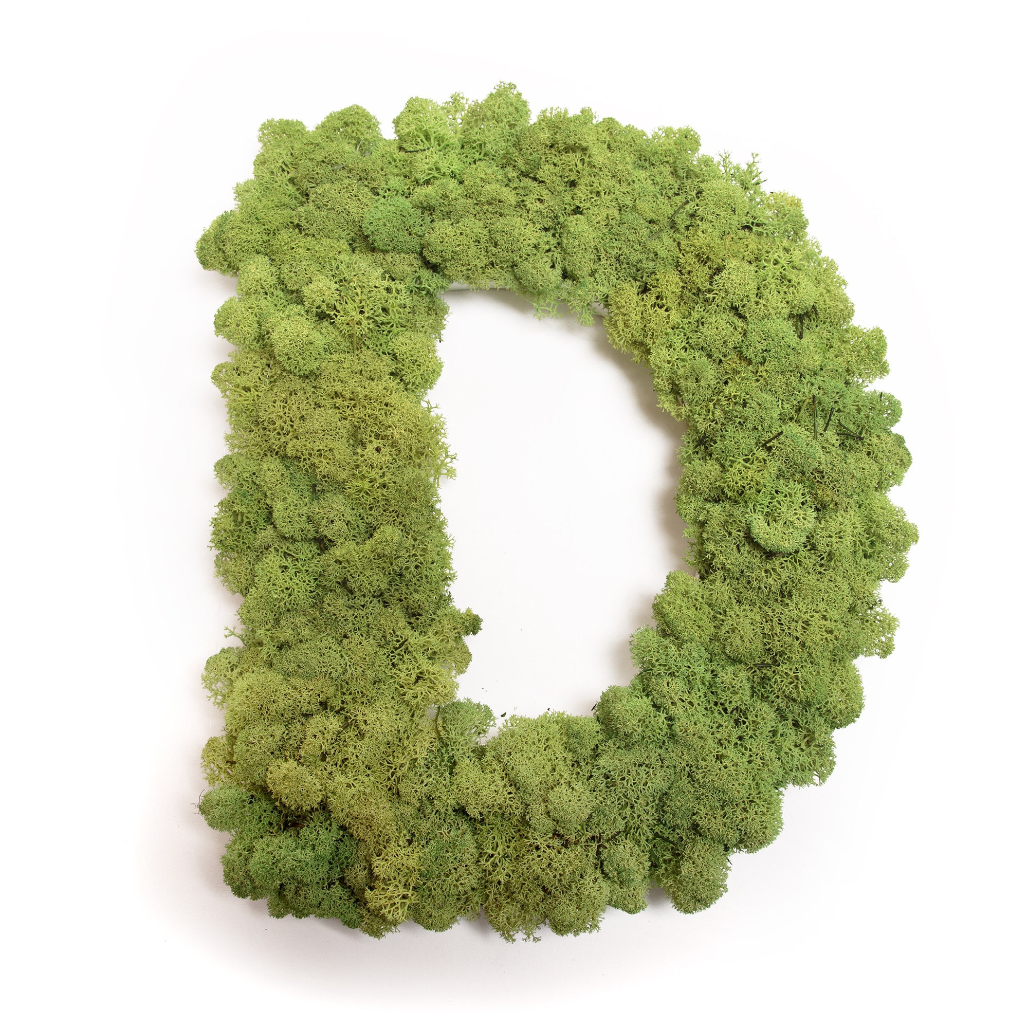 Moss Letters Iceland Moss 15 or 30 Cm High | for Wall Decoration Moss ...