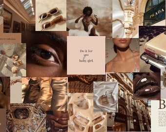 Brown Boujee Collage - Etsy