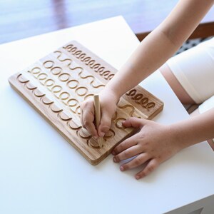 Calligraphy Board 40 X 20 and Wooden Pencil Finger - Etsy