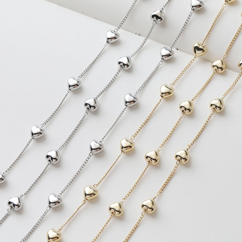 Heart Nose Chain - Etsy