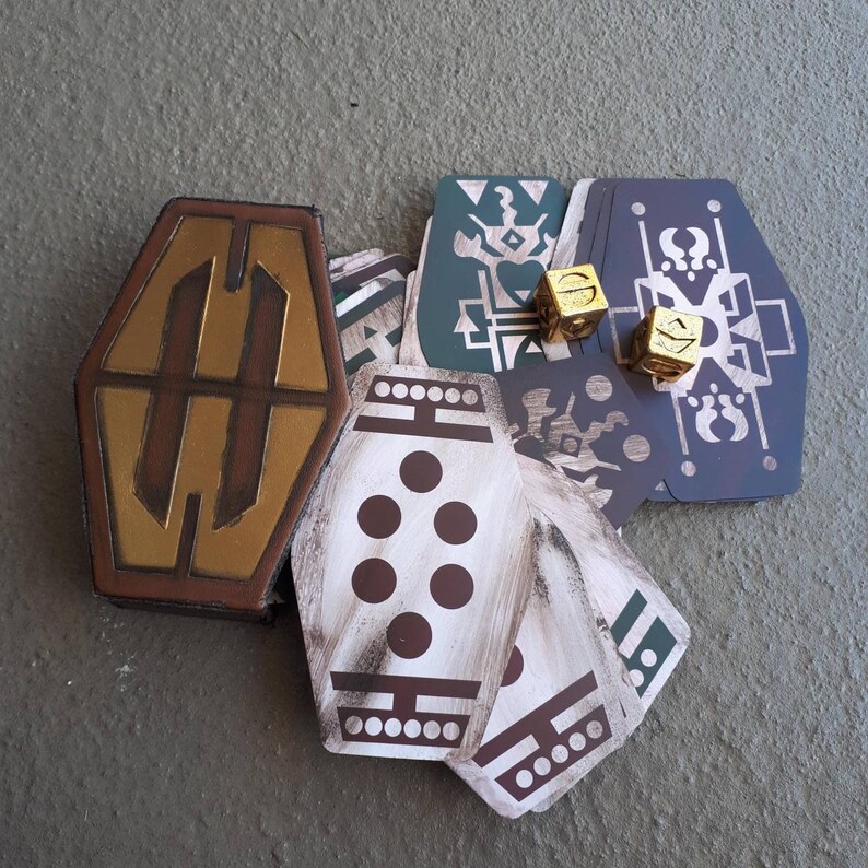 Sabacc Cards Set Weathered | Etsy