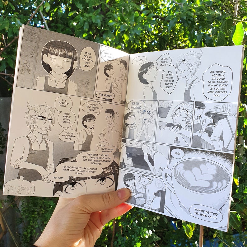 The Barista From Hell Comic Book - Etsy