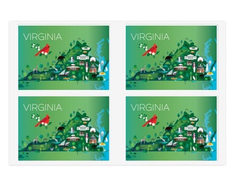 Hike Virginia Sticker - Etsy