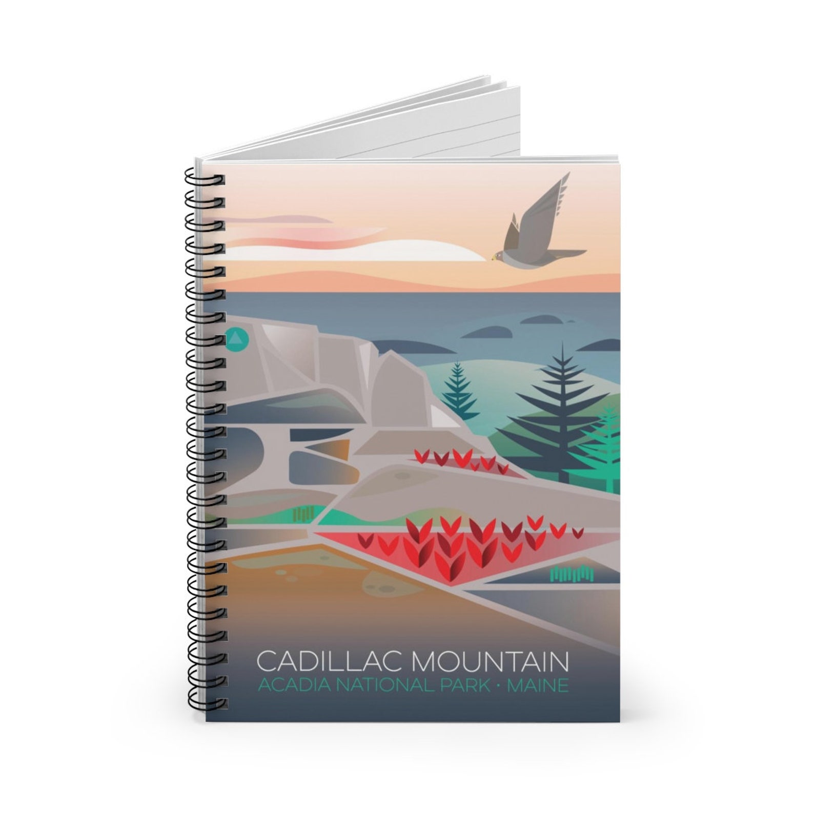 Acadia National Park Cadillac Mountain Journal - Etsy