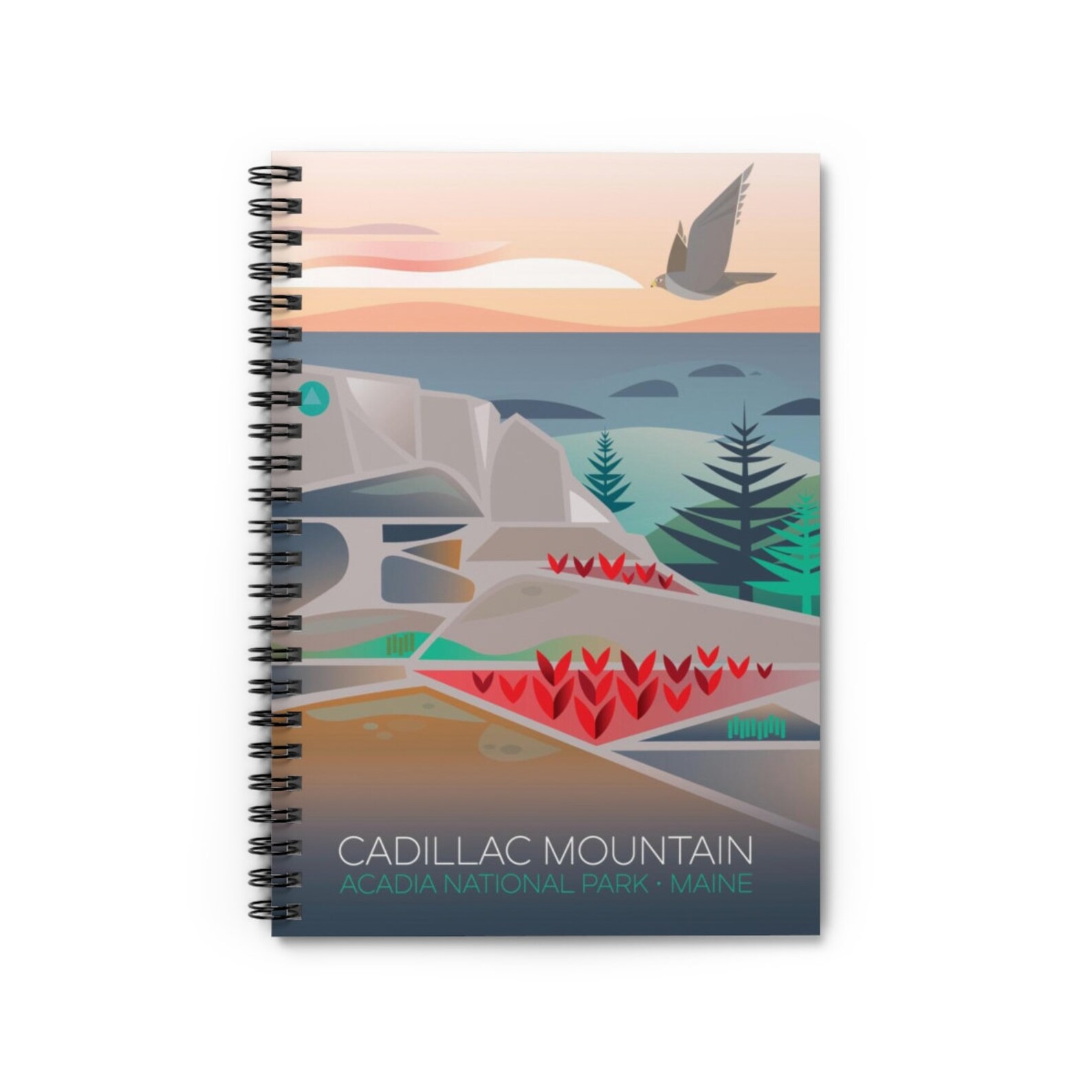 Acadia National Park Cadillac Mountain Journal - Etsy