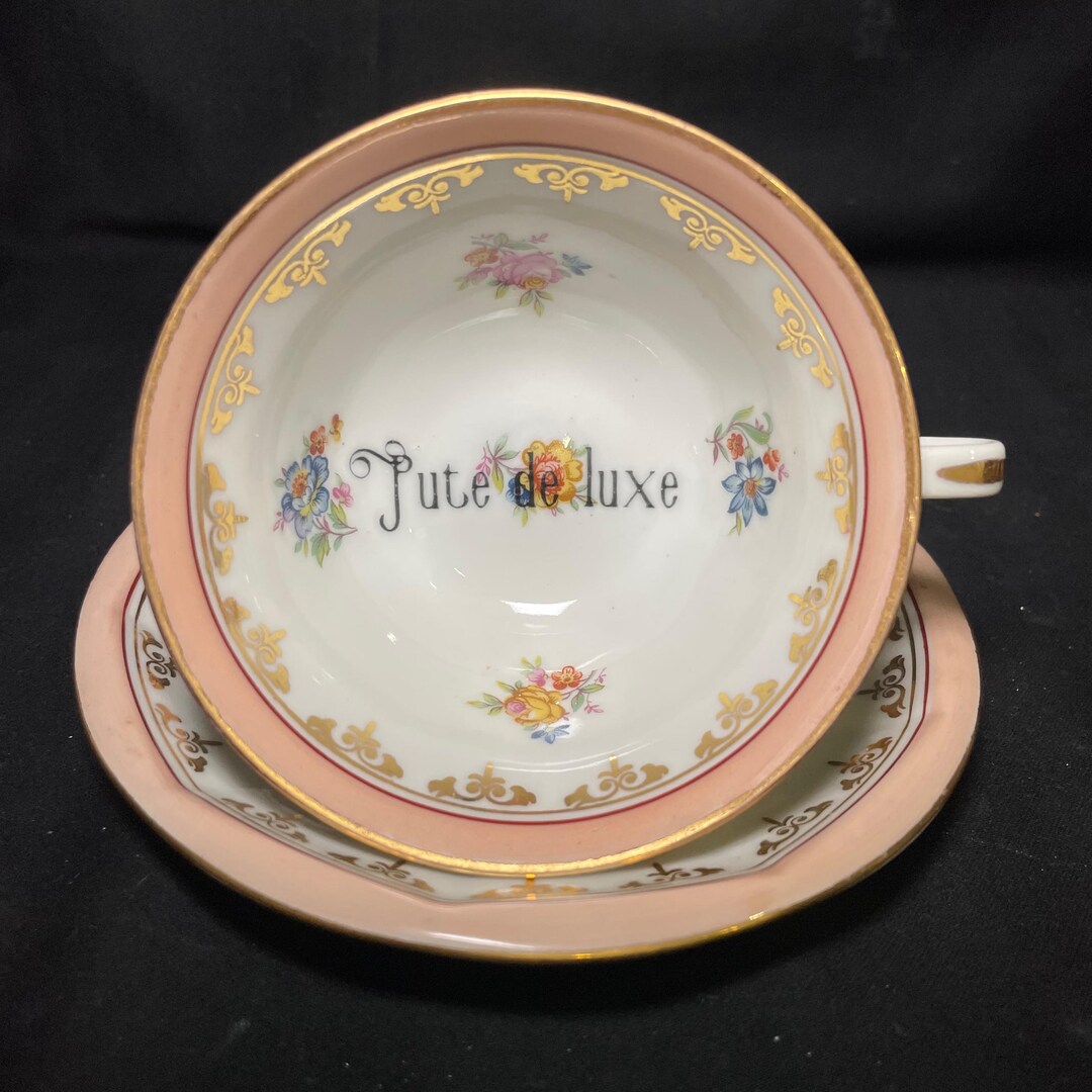Pute De Luxe Tea Cup Vulgar Funny Upcycled Vintage Unique French Gift ...