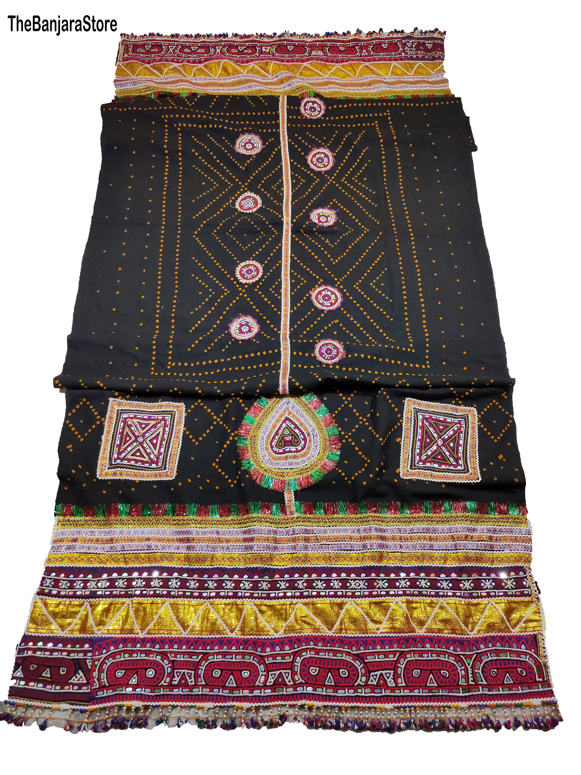 Banjara Stole Shawl Dhabli Vintage Hand Woven Woolen Rabari - Etsy