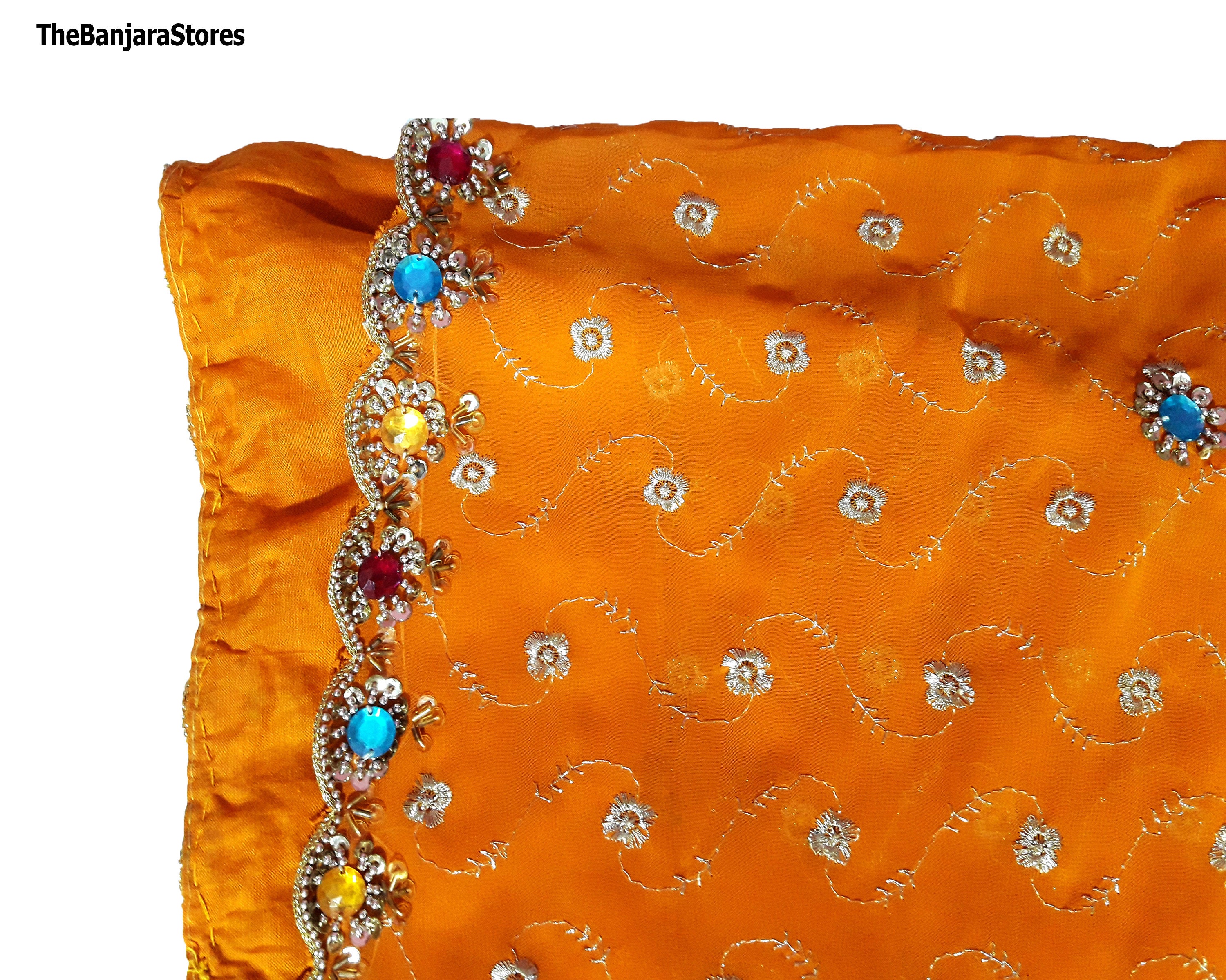 Vintage Indian Saree Sari Weaving Woven Very Beautiful Colorfull ...