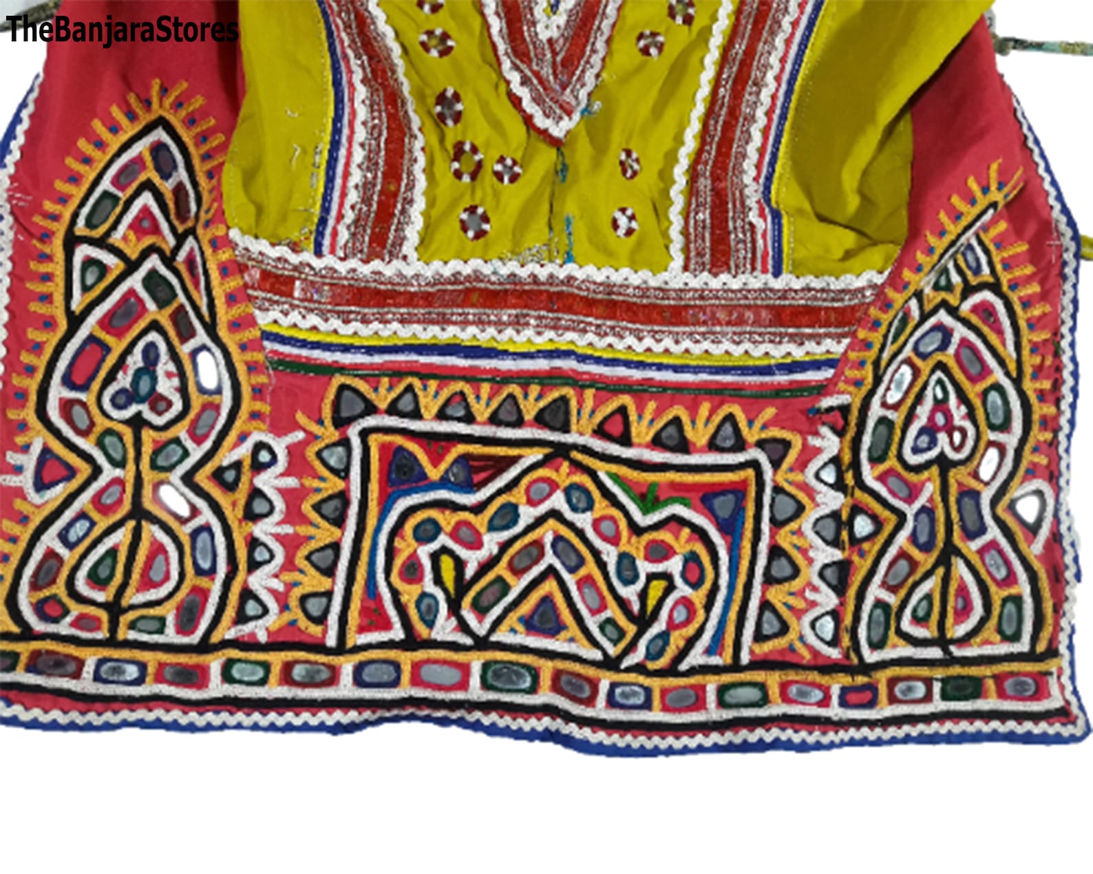 Vintage Rabari Banjara Choli Shirt Blouse Fine Mirror Work and | Etsy