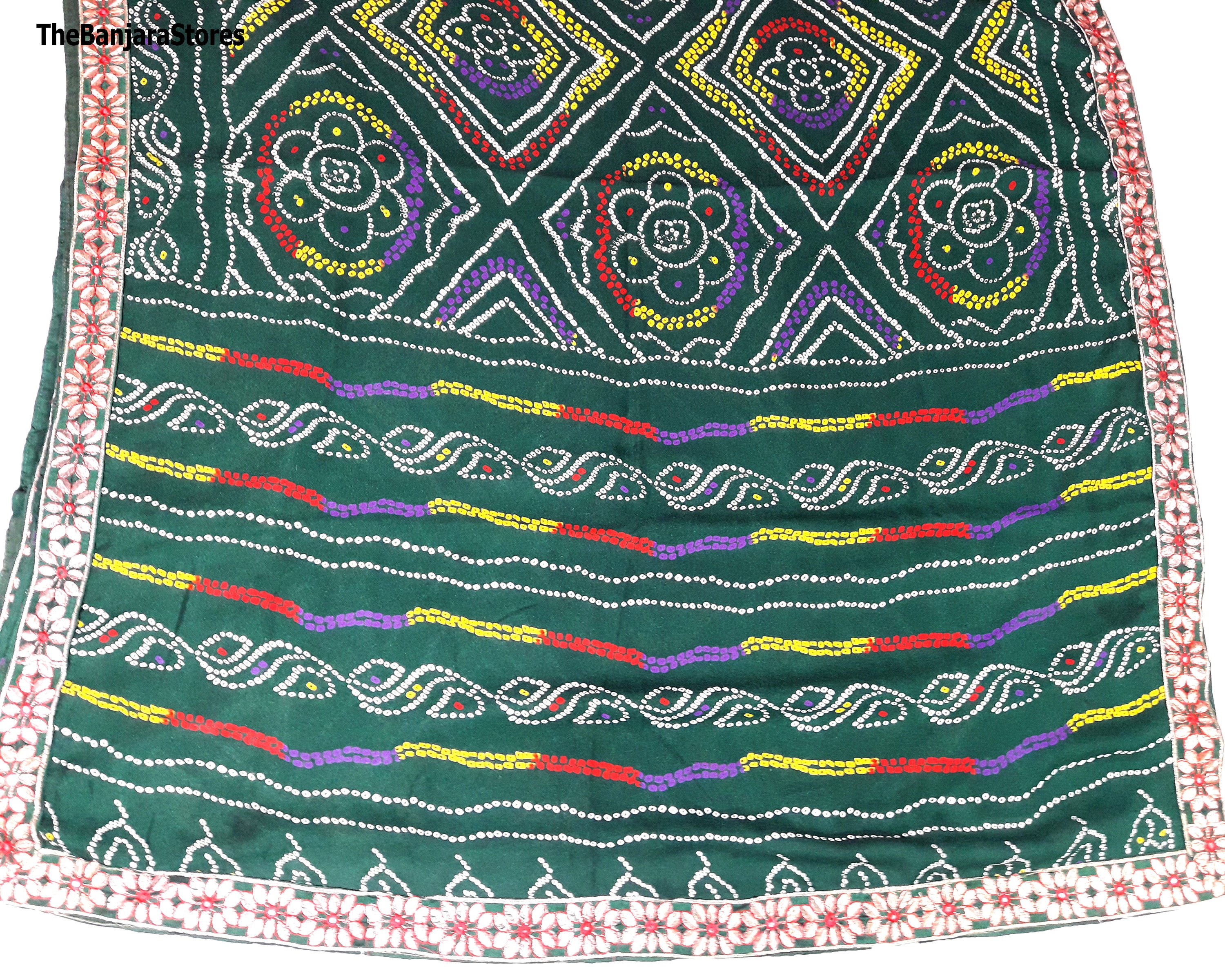 Vintage Indian Saree Sari Weaving Woven Very Beautiful Colorfull ...