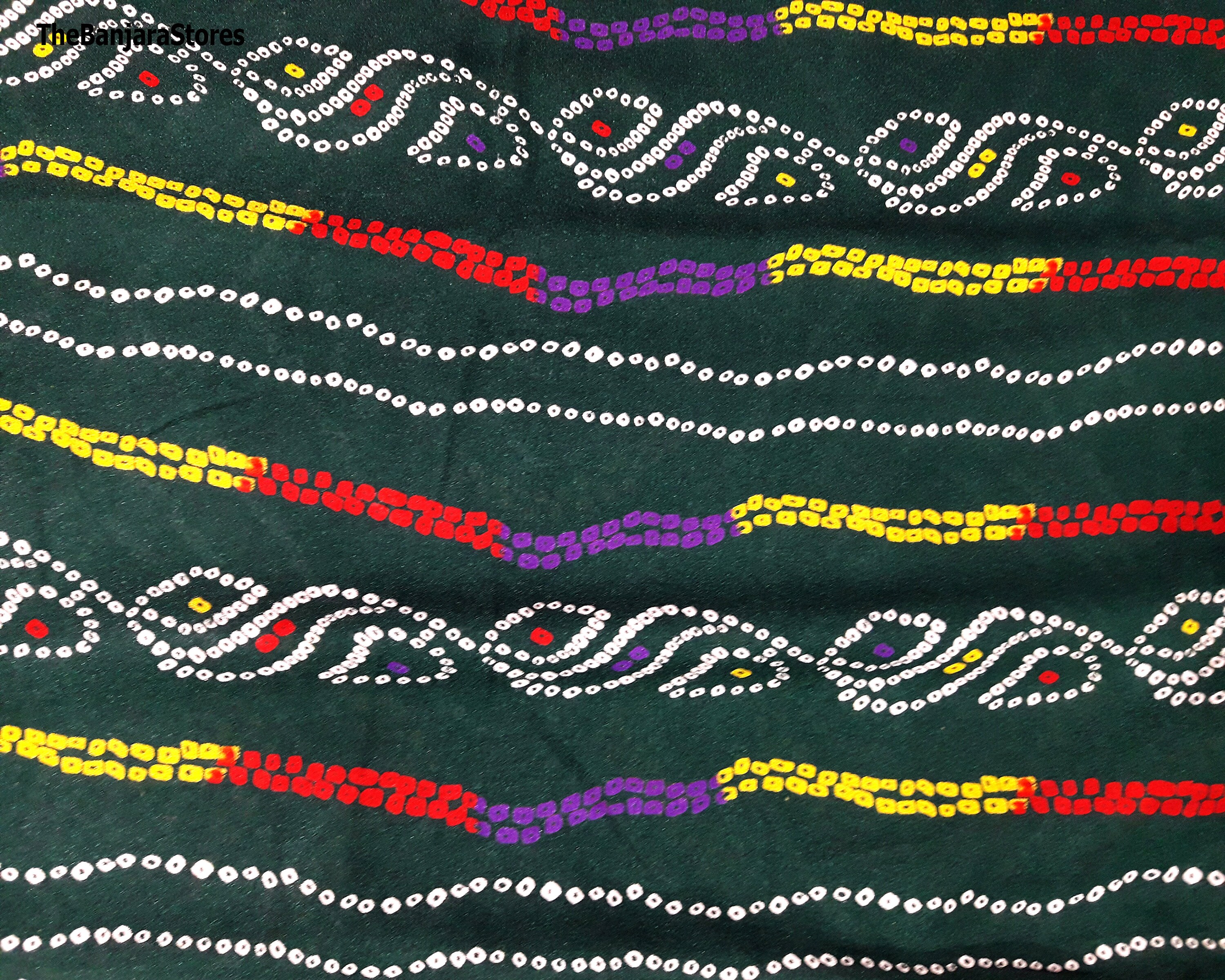 Vintage Indian Saree Sari Weaving Woven Very Beautiful Colorfull ...