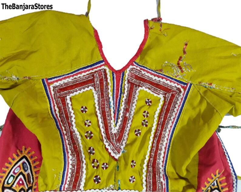 Vintage Rabari Banjara Choli Shirt Blouse Fine Mirror Work and - Etsy