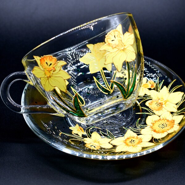 Daffodil Tea Cup - Etsy