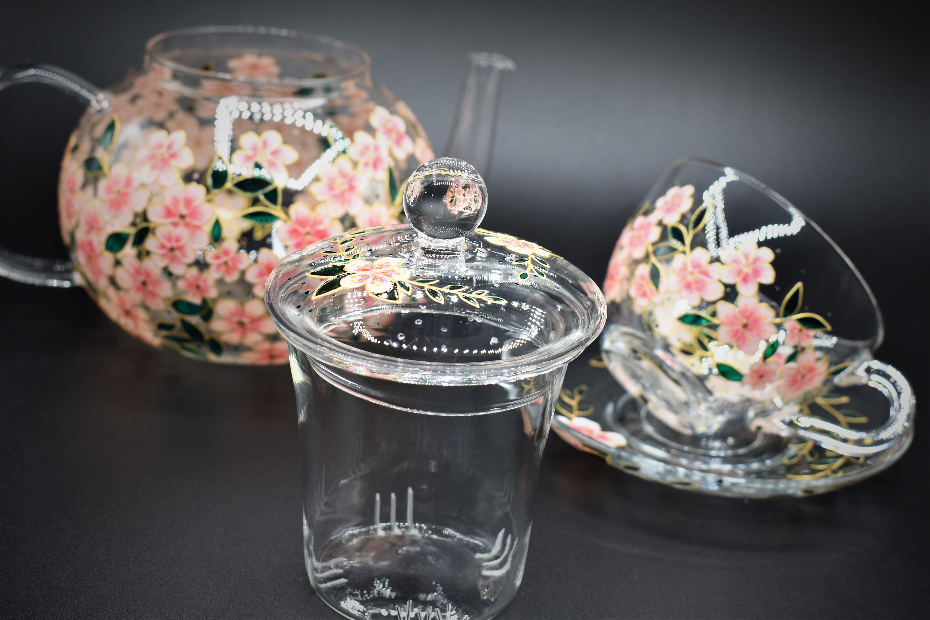 Cherry Blossom Tea Set Sakura Tea Set Cherry Blossom Tea Party | Etsy