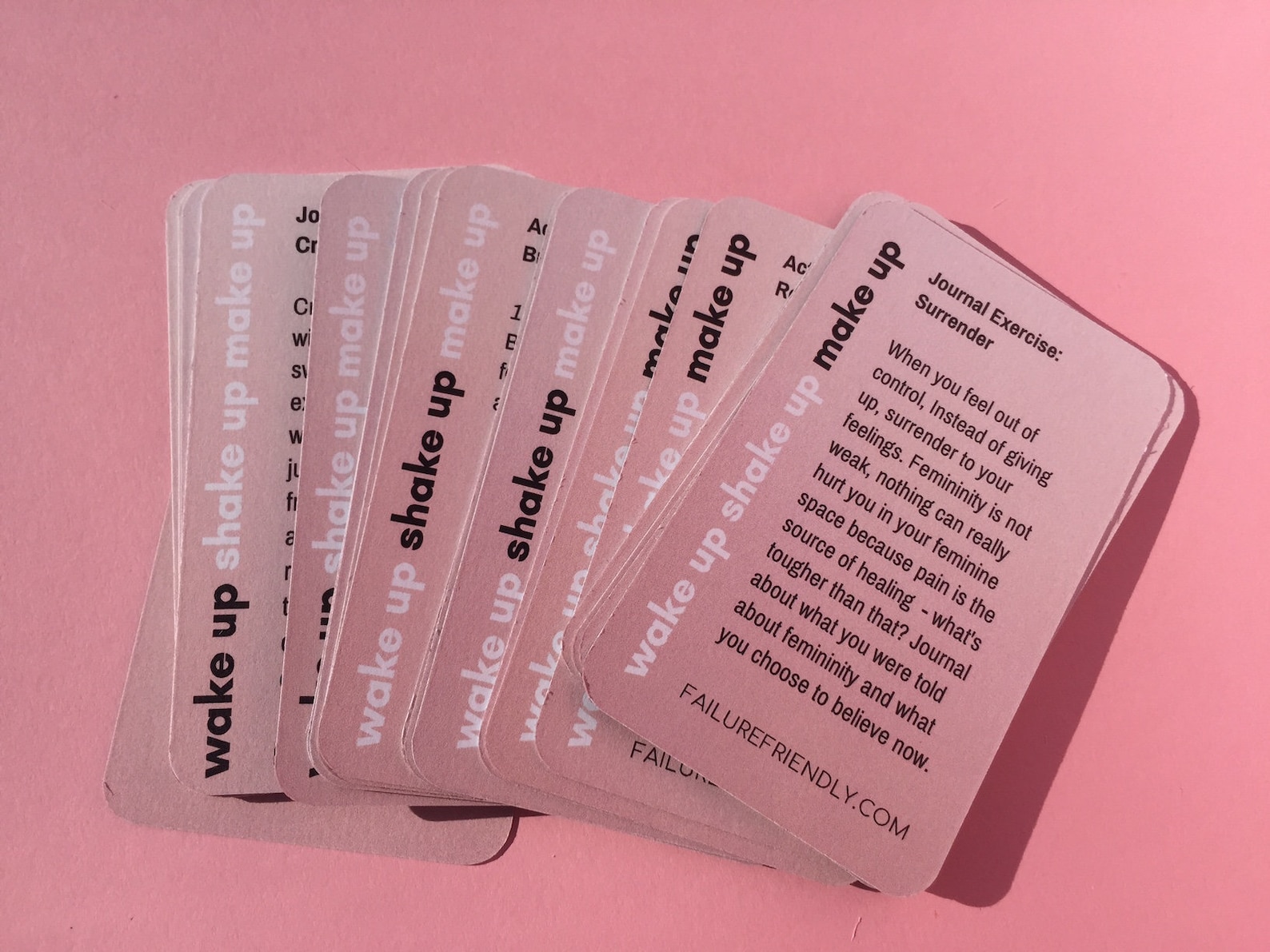 Failure Friendly Action Cards | 21 Action Cards for Creative Confidence ...
