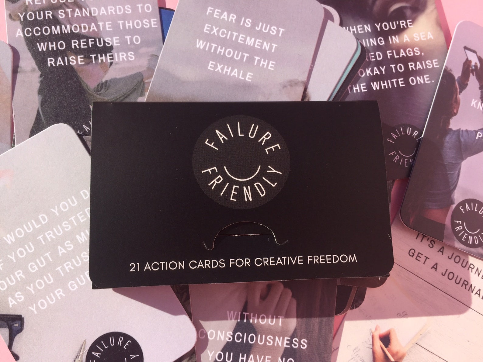 Failure Friendly Action Cards | 21 Action Cards for Creative Confidence ...