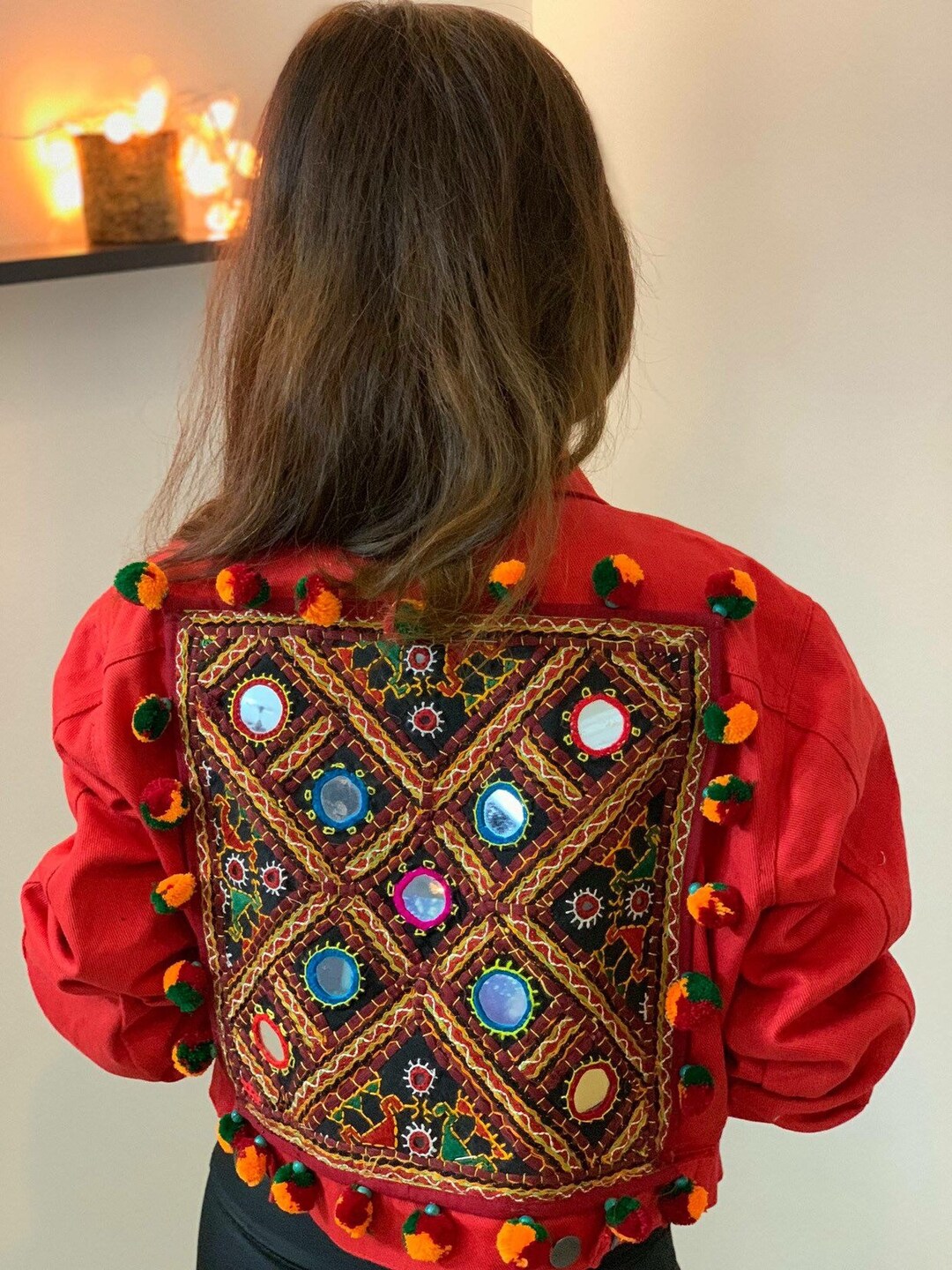 Cropped Vintage Festival Jacket - Etsy