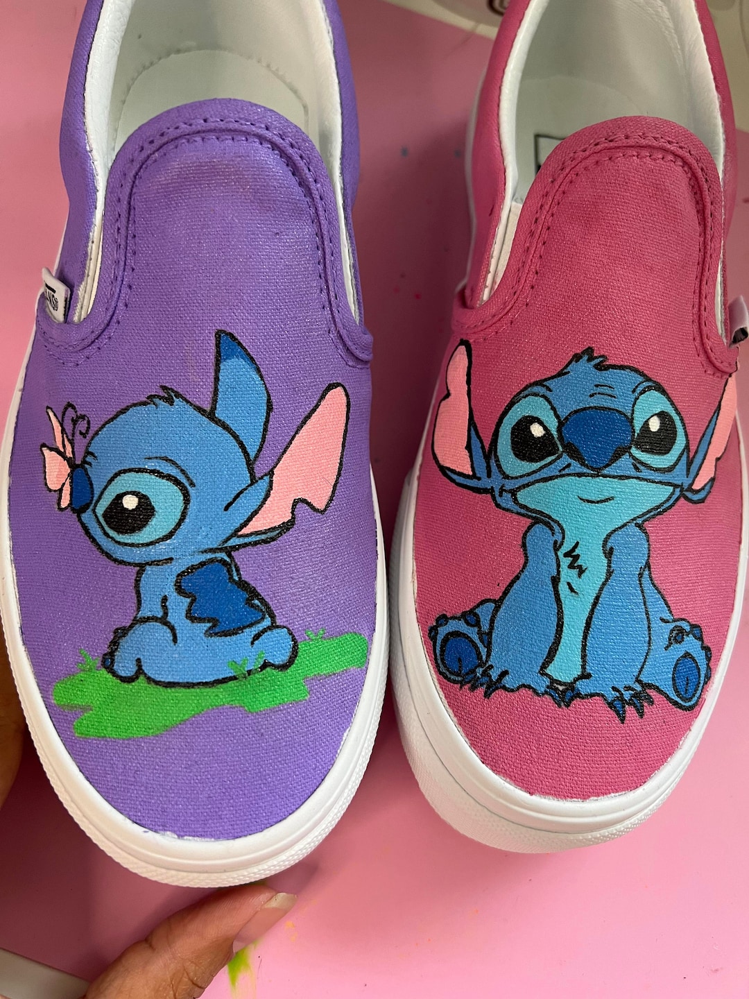 MADE TO Order, Kids Stitch VANS - Etsy