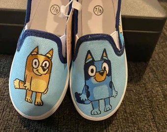 Kids Bluey Shoes - Etsy