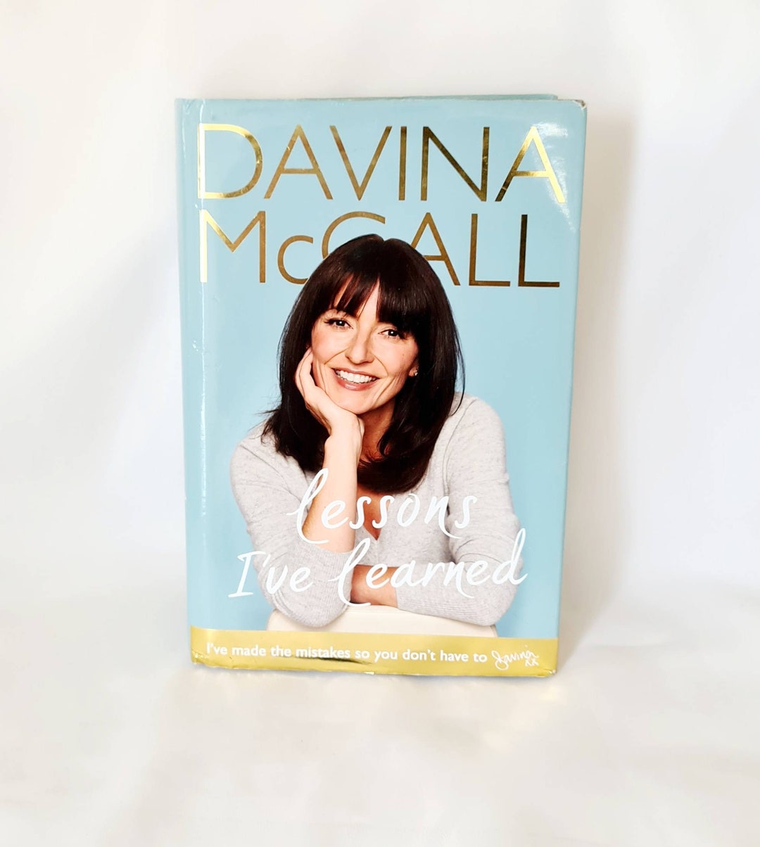 Vintage Davina Mccall Autobiography Book, Collectable Book, Hard Back ...